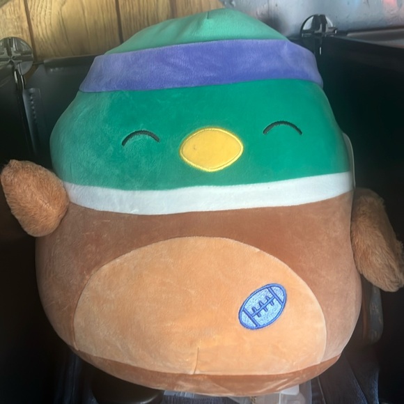 Squishmallows | Toys | Squishmallow Avery Football Mallard Duck Nwt ...